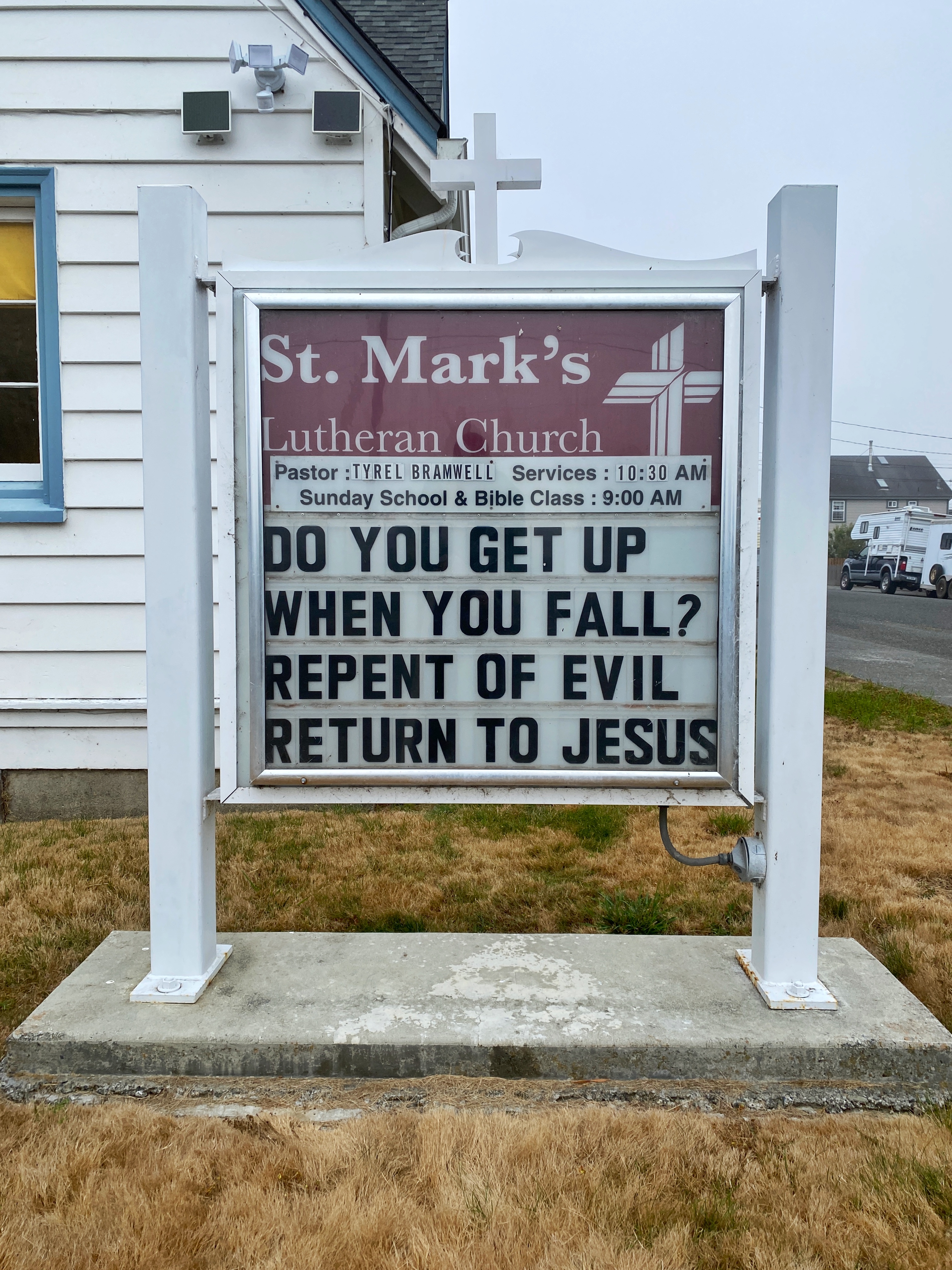 Repent of Evil, Return to Jesus – St. Mark Lutheran Church